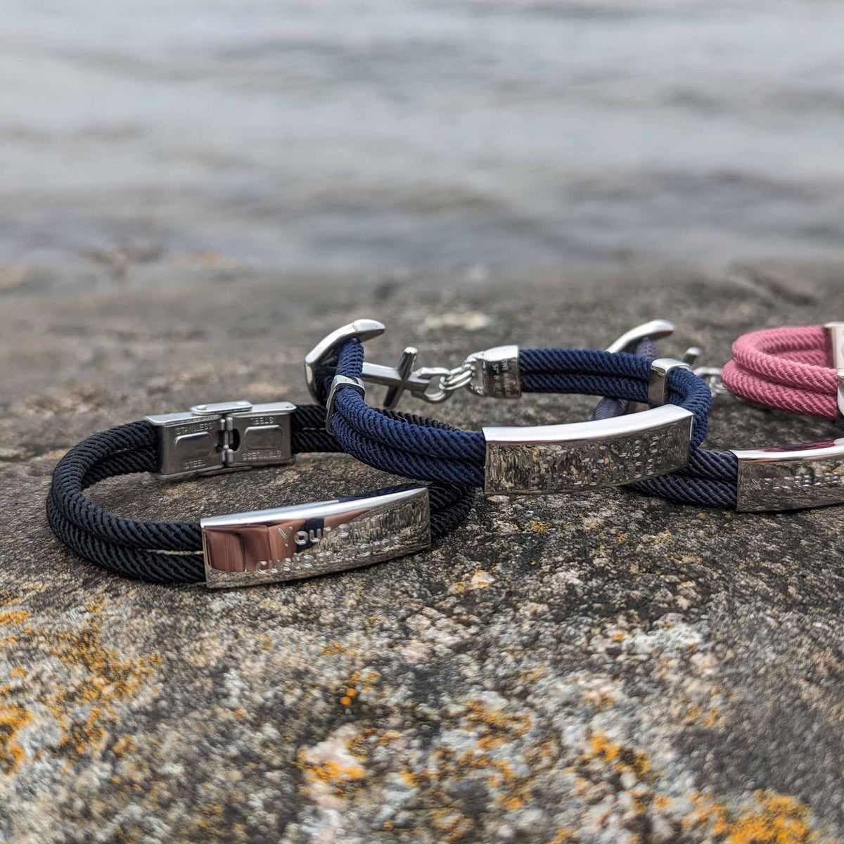 Nautical Bracelets w/ Engraving – Maris Sal Nautical